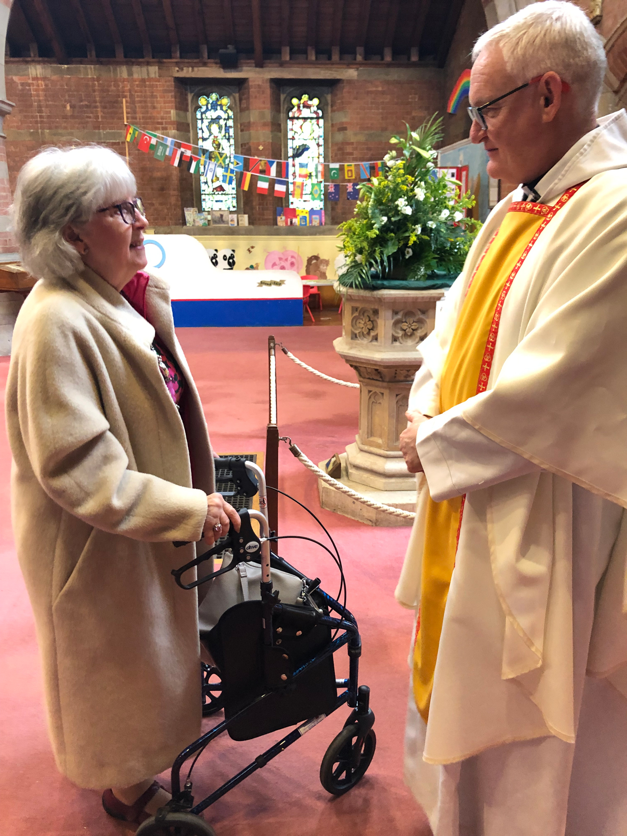 Archdeacon-Mark-at-st-georges-worcs | Saint Georges C of E Church Worcs